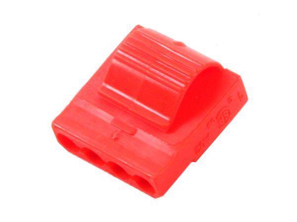 4-pin Molex Connector - Female - UV Red - Buy at CoolerKit.com